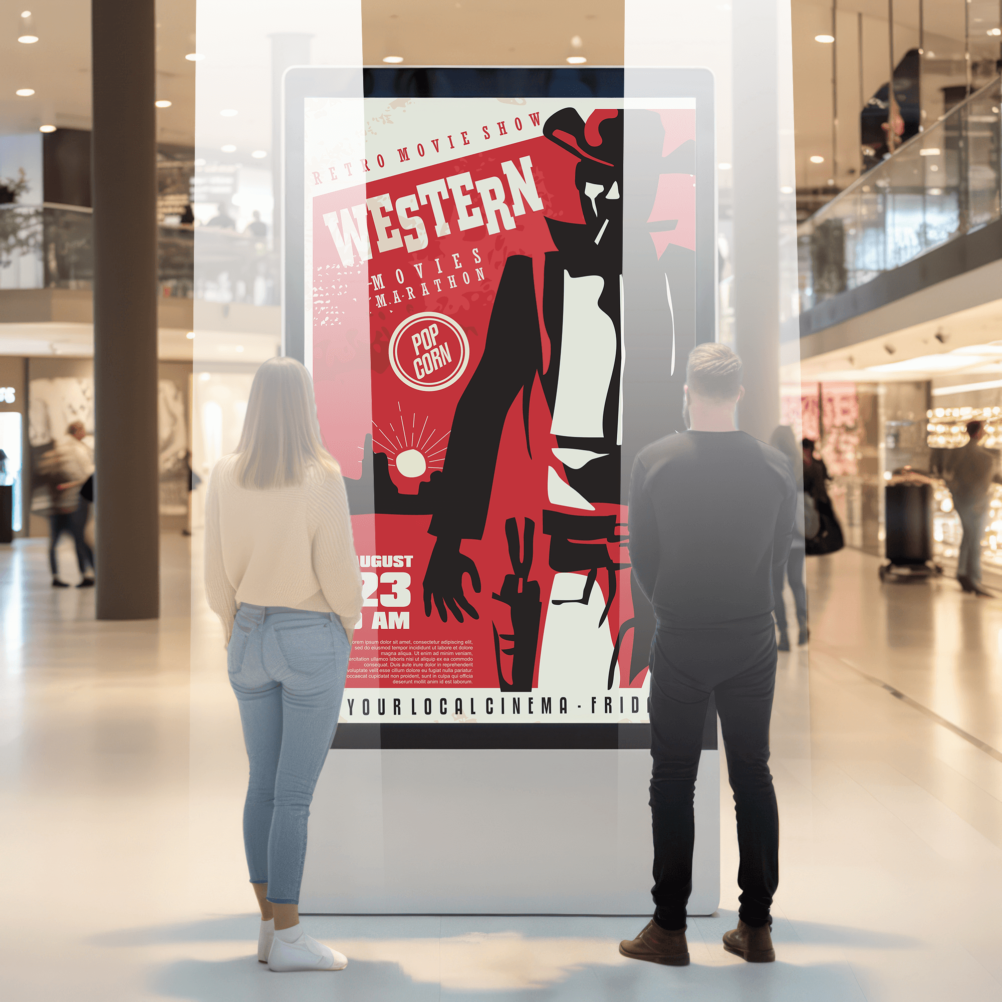 Digital Signage Applications for Directional Speakers - Focusonics®